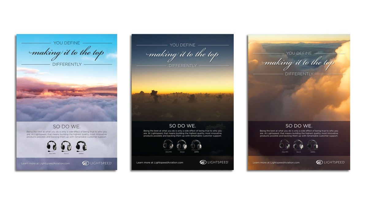 Making it to the top print ads – Ann Hammer